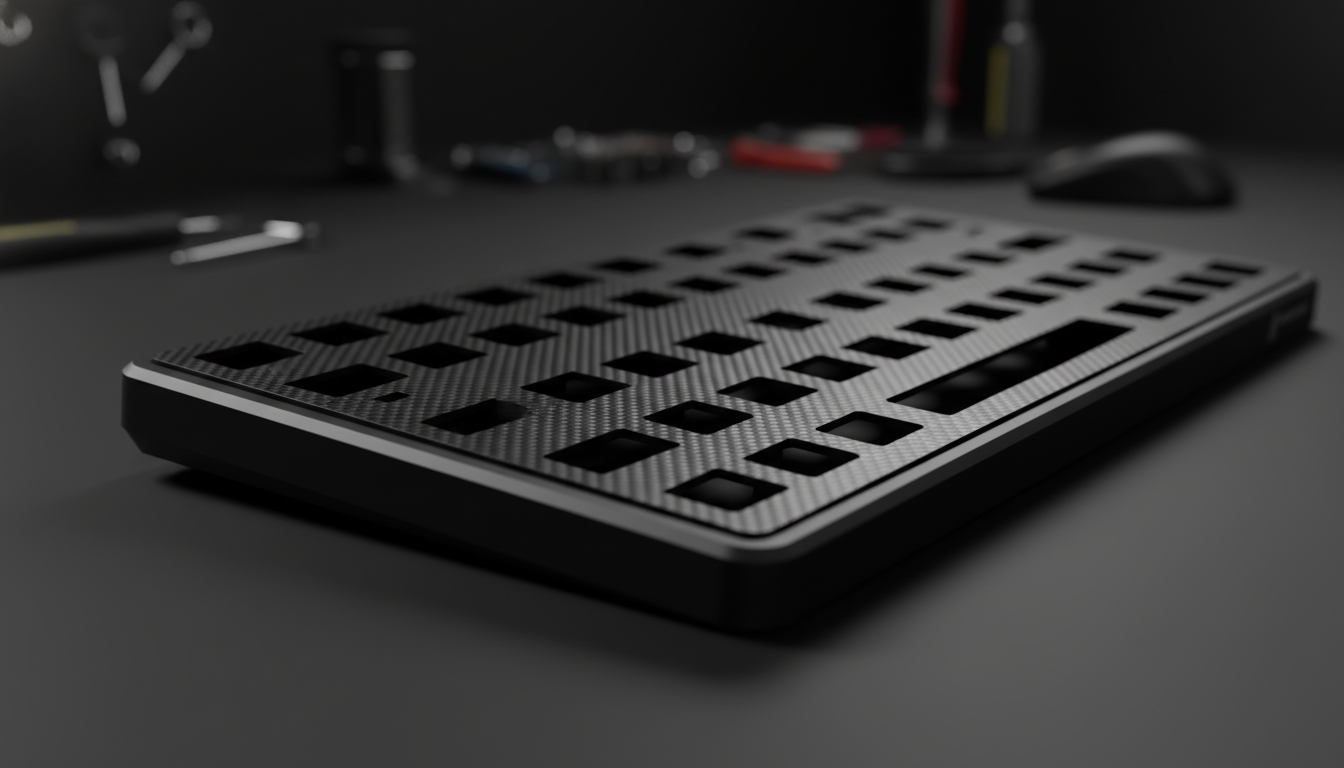 Carbon Fiber Keyboard Plates: Stiffness vs. Weight