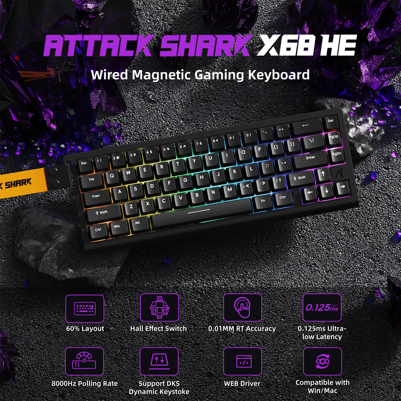 X68HE Keyboard & X3 Mouse Set | ATTACK SHARK